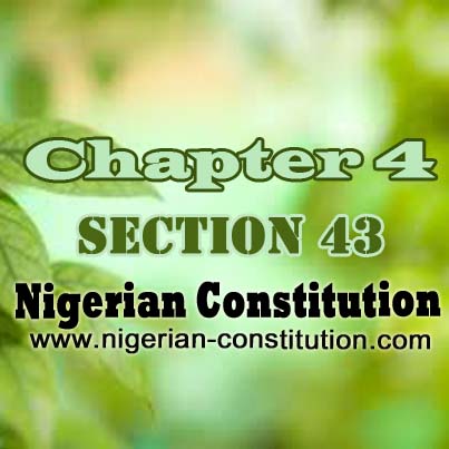 Chapter 4. Section 43 - Right to acquire and own immovable property