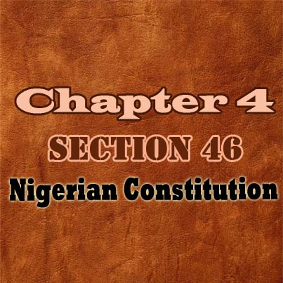 Chapter 4. Section 46 - Special jurisdiction of High Court and Legal aid