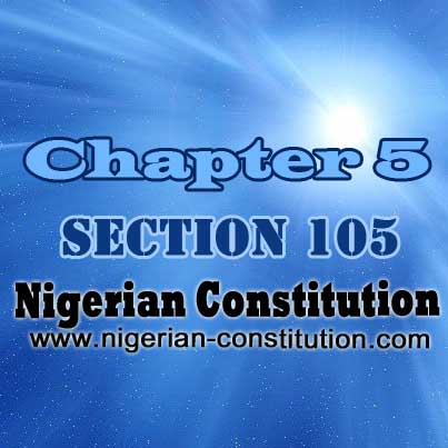 Chapter 5, Section 105 - Dissolution and issue of proclamation by Governor