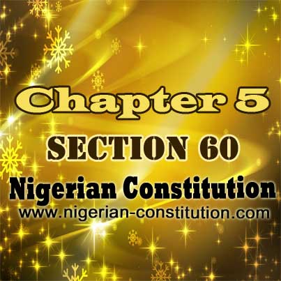 Chapter 5, Section 60 - Regulation of procedure