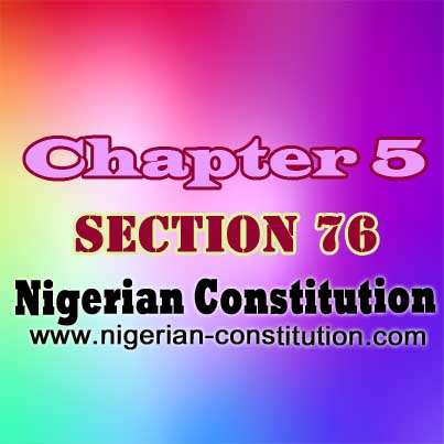 Chapter 5, Section 76 - Time of Election to the National Assembly