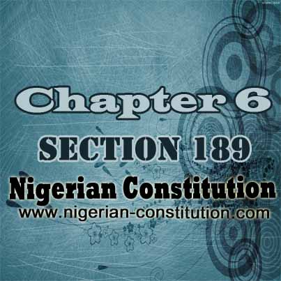 Chapter 6, Section 189 - Permanent incapacity of Governor or Deputy ...