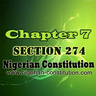 Chapter 7, Section 274 - Practice and Procedure