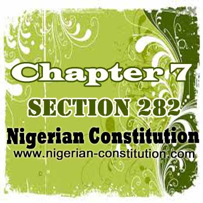 Chapter 7, Section 282 - Jurisdiction